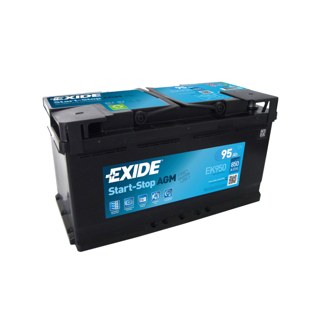 Акумулатор EXIDE 95Ah,850A R+