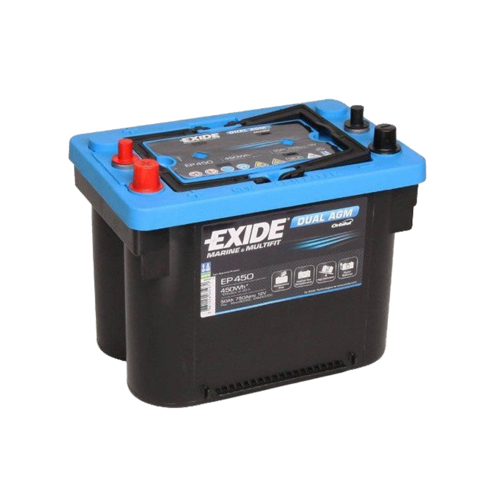 Акумулатор EXIDE 50Ah,450,750A L+