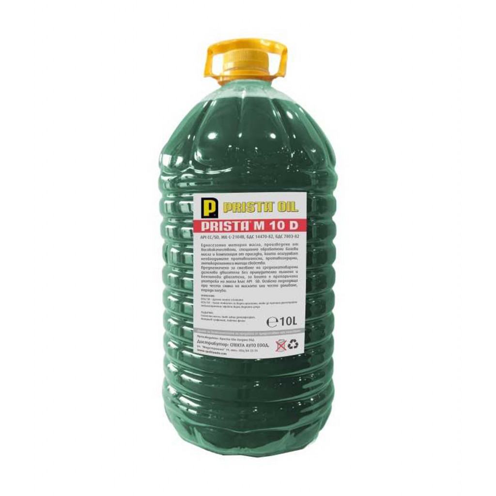 PRISTA OIL - МОТОРНО МАСЛО PRISTA M10D 10 литра