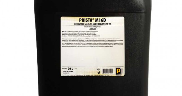 PRISTA OIL - МОТОРНО МАСЛО Prista M16D 20 литра